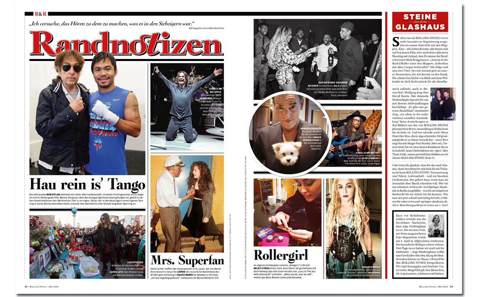 ROLLING STONE im Mai 2014 – Titelstory: Muppets— Rolling Stone