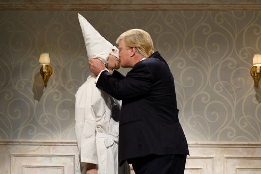 So feiert der Ku-Klux-Klan den neuen US-Präsidenten Donald Trump ...