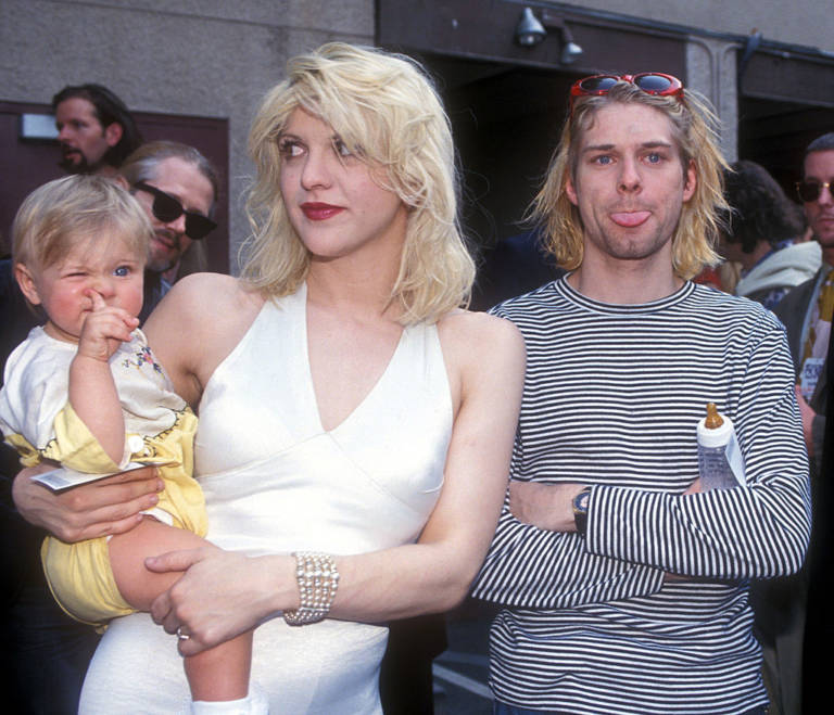 Courtney Love begegnete einst dem Geist von Kurt Cobain— Rolling Stone
