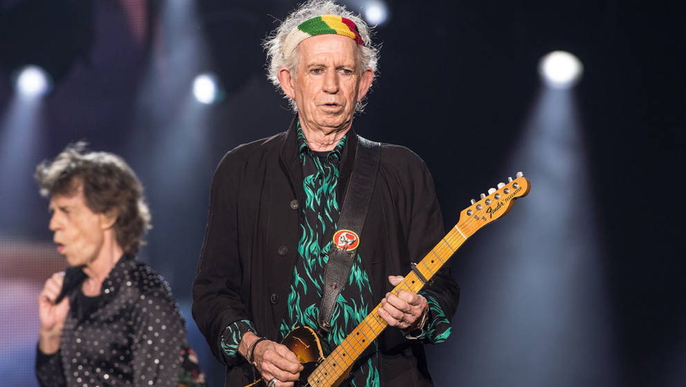 Keith Richards: Neuer Rollstuhl zum Band-Jubiläum der Stones