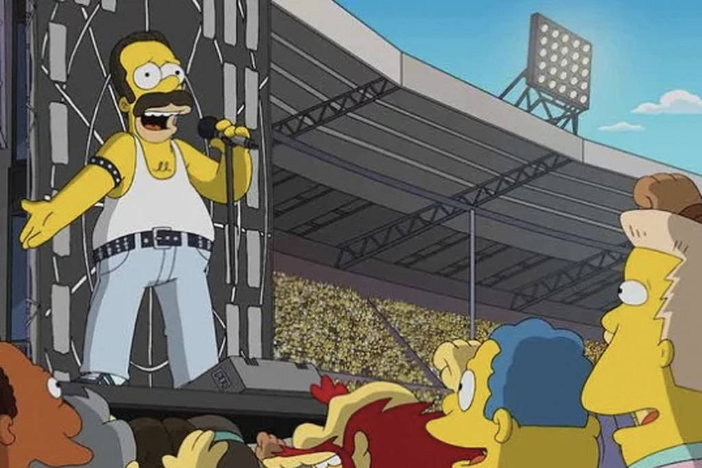 TV-Tipp: Queen, Freddie Mercury und „Live Aid“ bei den „Simpsons ...