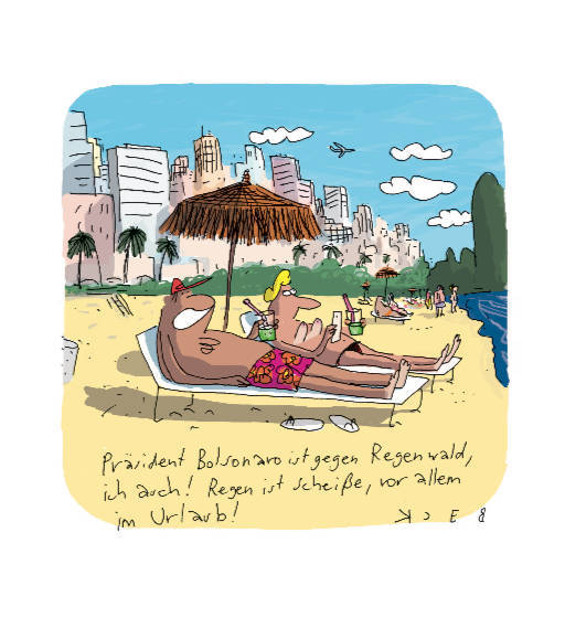 „Gehänselt und Gegretelt“ von Beck: Neue Cartoons fürs Klo