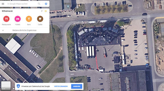 Rammstein: „Google Maps“-Foto zeigt Bühnen-Aufbau in Berlin— Rolling Stone