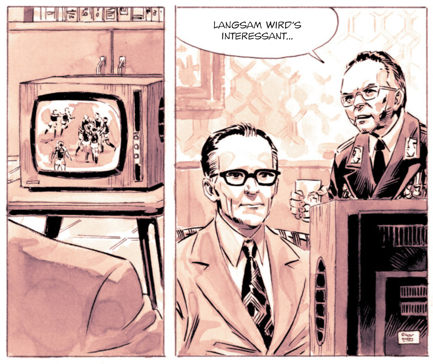 Fußball-Comic „Spiel der Brüder Werner“: DDR vs. BRD