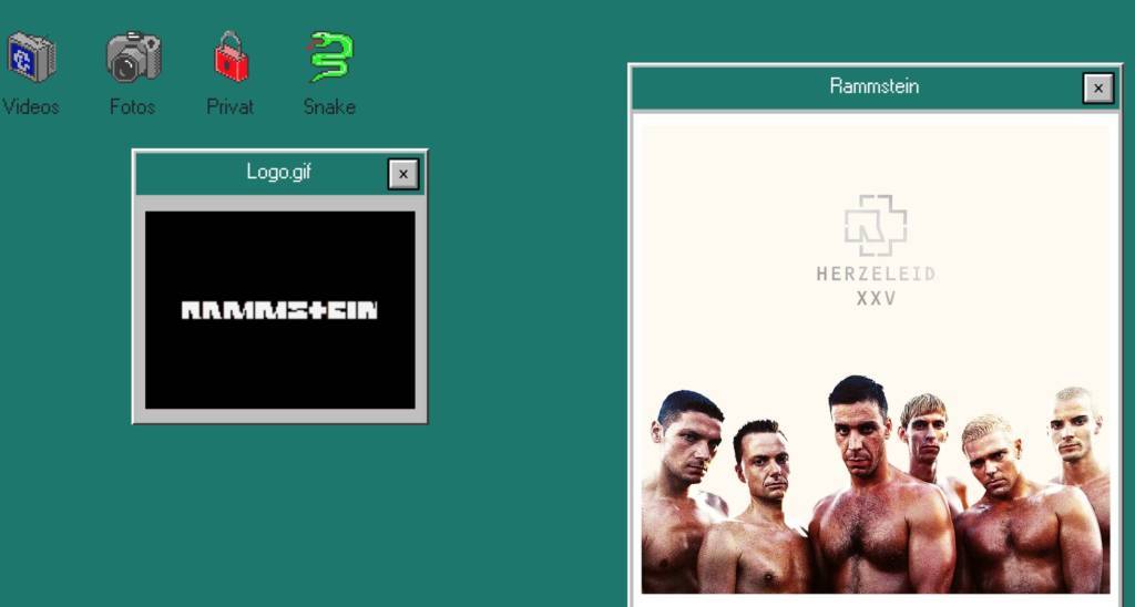 Rammstein feiern 25. Geburtstag ihres Debüts mit 90er-Jahre-Website