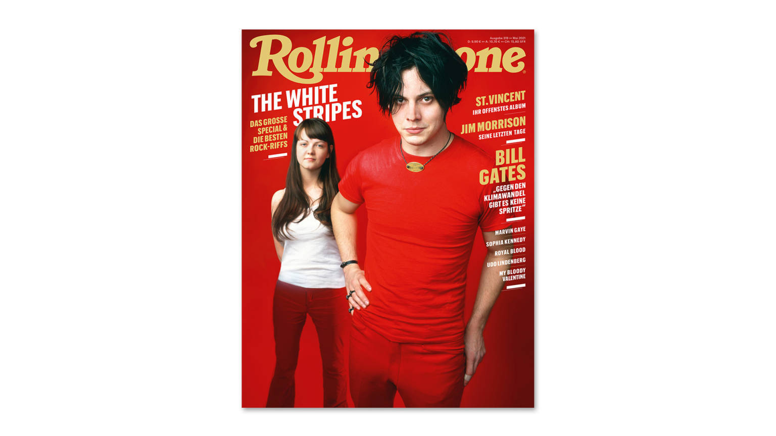 ROLLING STONE im Mai: White Stripes + exklusive Vinyl-Single