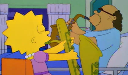 „The Simpsons“: Matt Groening erklärt, warum Lisa Saxophon spielt ...