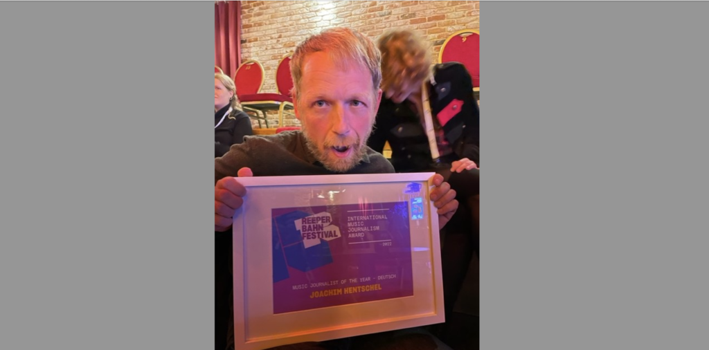 International Music Journalism Award 2022: ROLLING-STONE-Autor Joachim ...