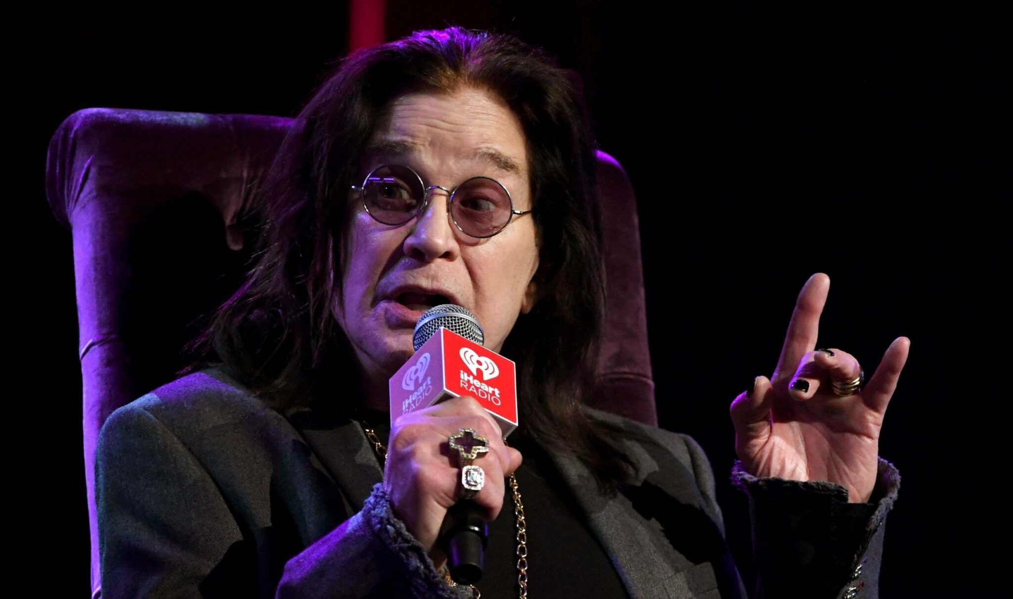 Ozzy Osbourne: Elektrolyte nicht durch die Nase ziehen!