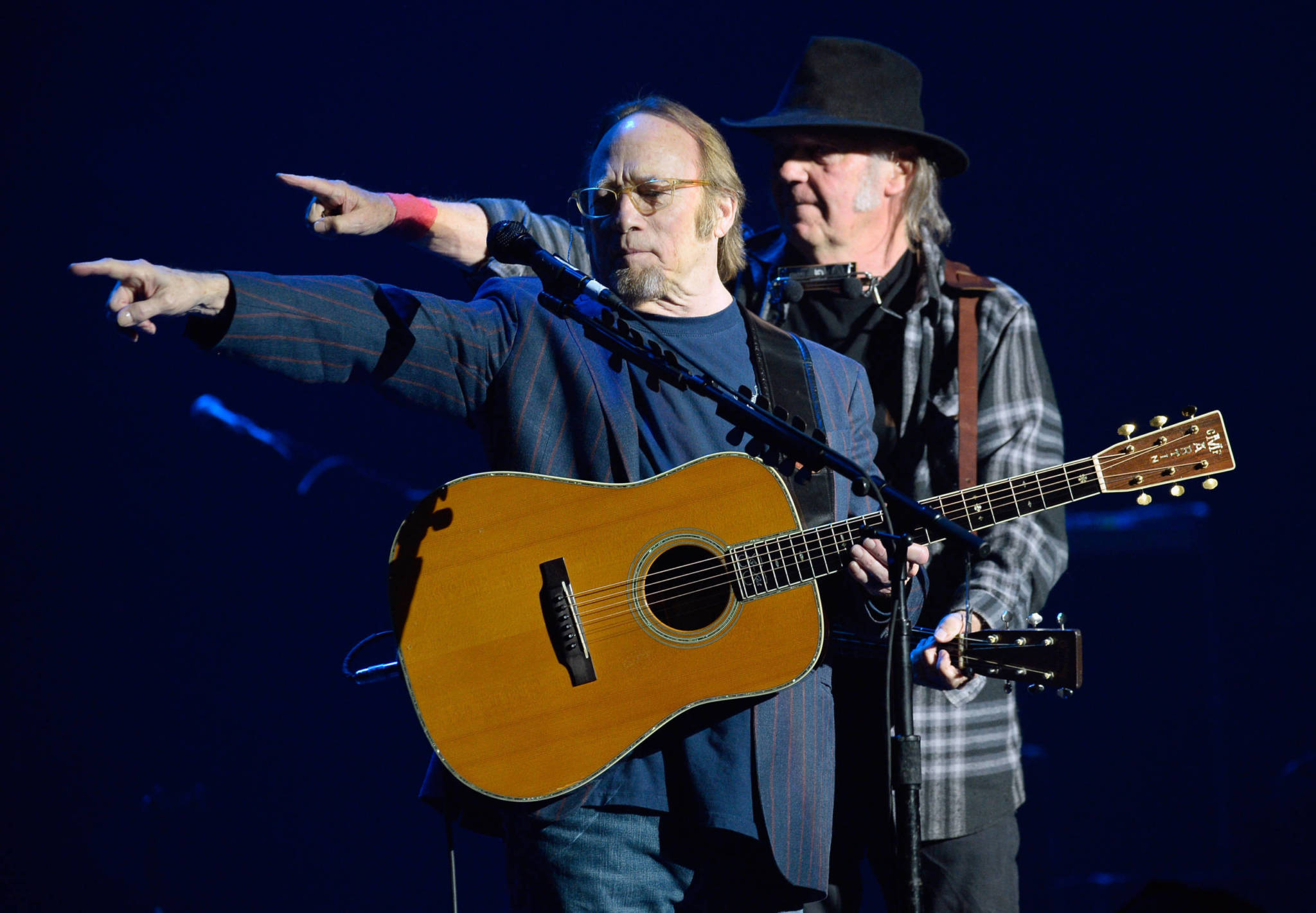 Neil Young tritt mit David Crosbys Sohn und Stephen Stills auf— Rolling ...