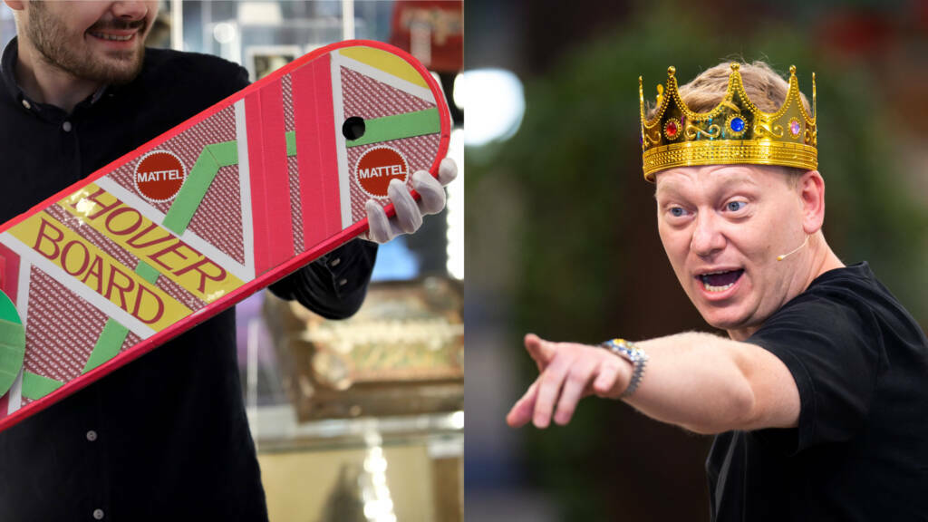 Knossi ersteigert „Zurück in die Zukunft“-Hoverboard