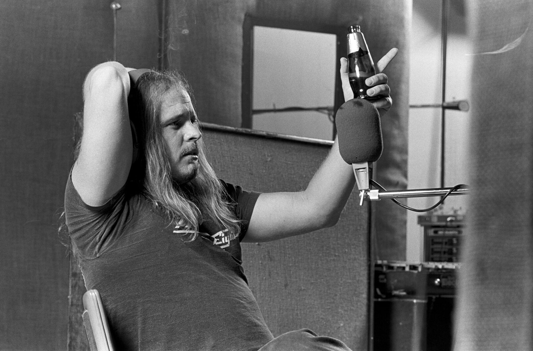 Selten gezeigte Bilder von Lynyrd Skynyrd im Studio