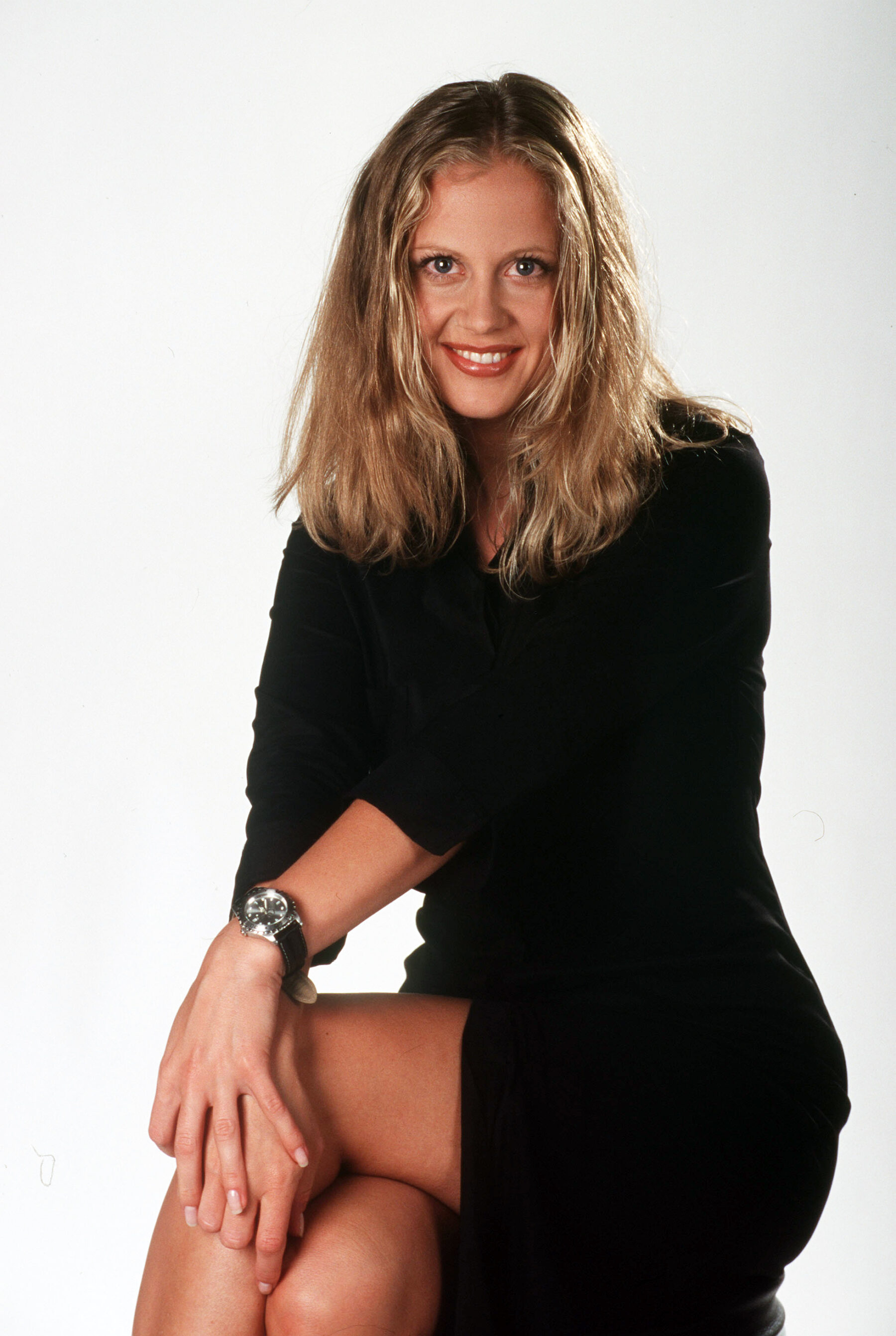 Blondes Gift: Barbara Schöneberger in jungen TV-Jahren