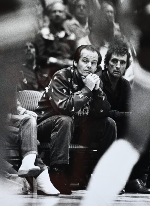 Was macht eigentlich Jack Nicholson? Basketball schauen!