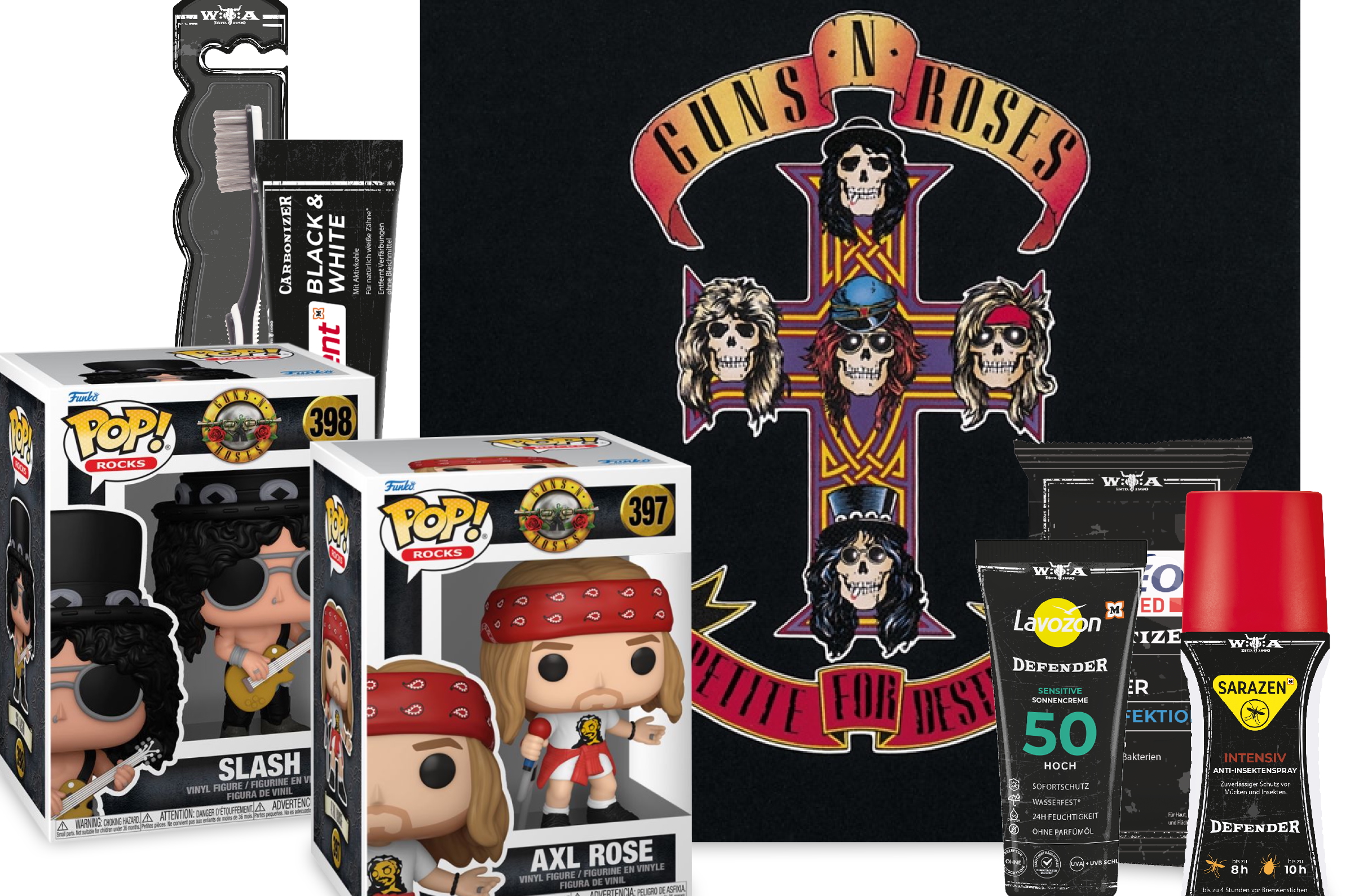 Guns N'Roses beim Wacken: Exklusive Festival-Box gewinnen