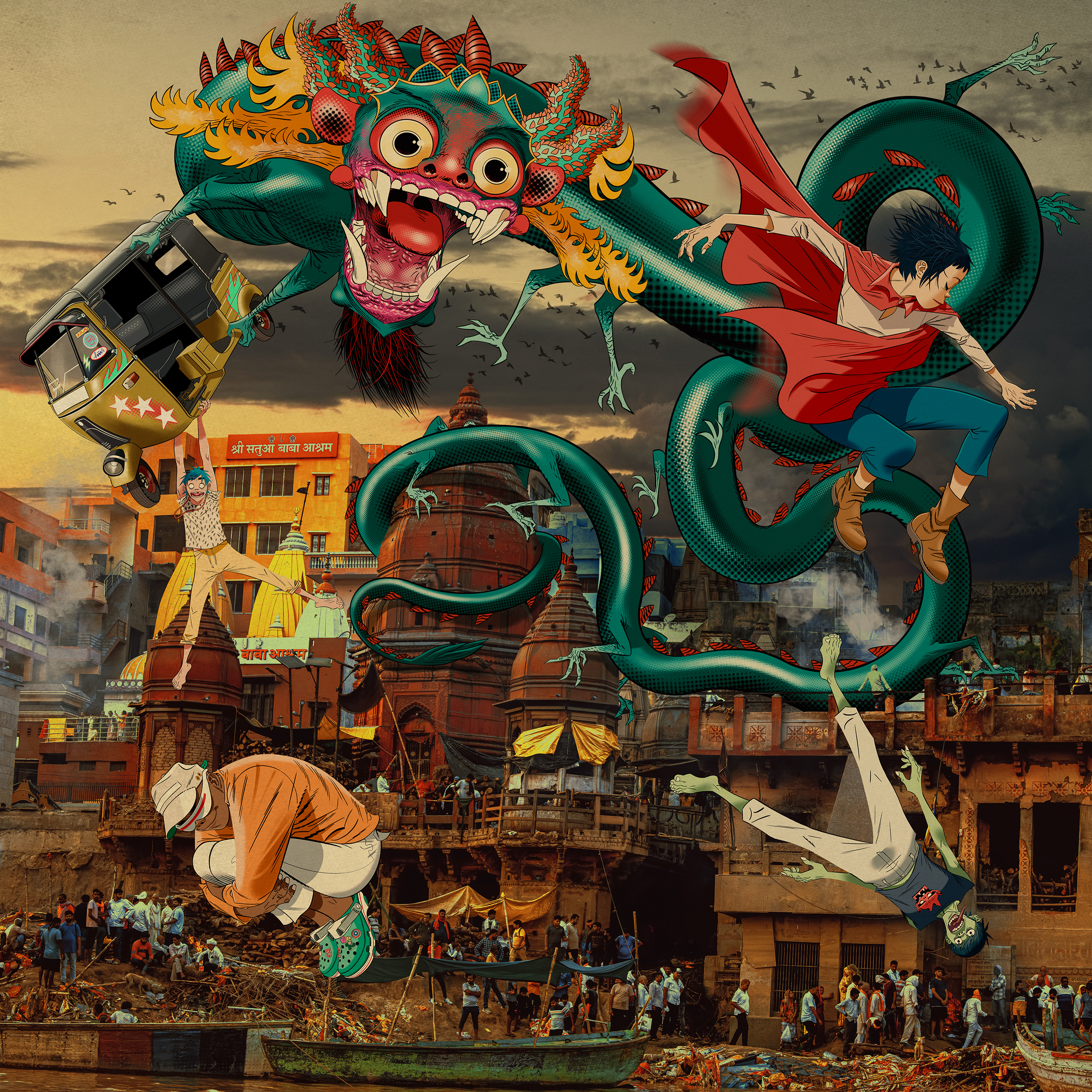 Gorillaz: Neuer Song „The God of Lying“ mit IDLES aus „The Mountain“