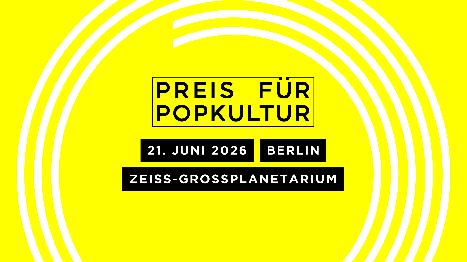 Preis für Popkultur 2026: Westbam und Peaches siegen